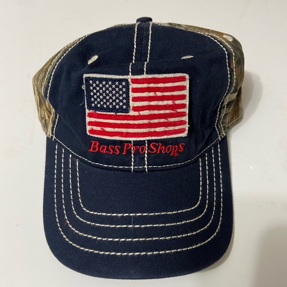 Bass Pro Shops Accessories Bass Pro Shops Flag Mens Hat Poshmark